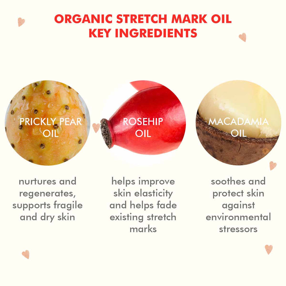 Organic Stretch Mark Oil 110ml - UK